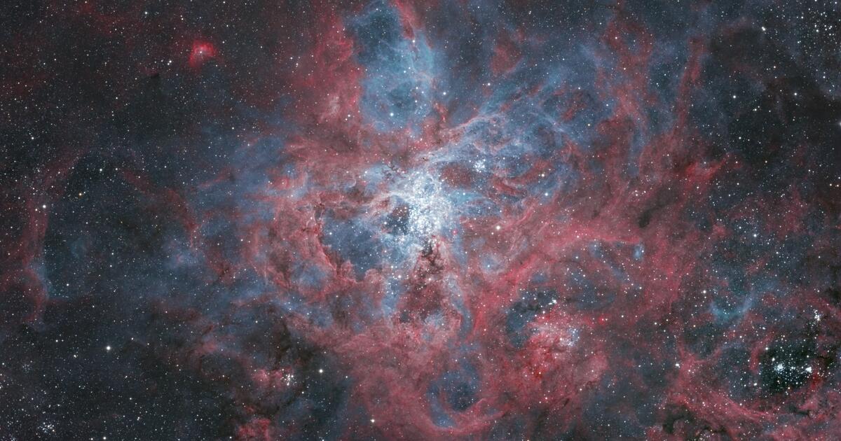 Tarantula Nebula- LRGB | Telescope Live